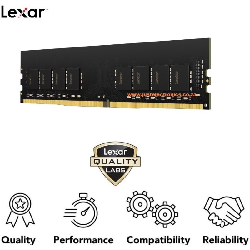 Lexar 32GB DDR4-2666MHz U-DIMM 288-pin Desktop Memory
