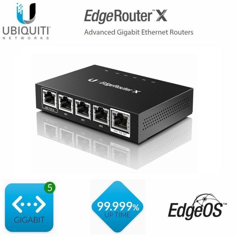 Ubiquiti EdgeRouter X Advanced 5 Port Gigabit Ethernet Router
