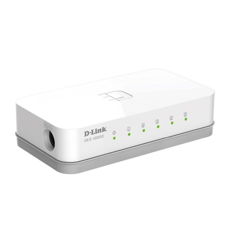 D-Link 5 Port 10/100Mbps Desktop Switch