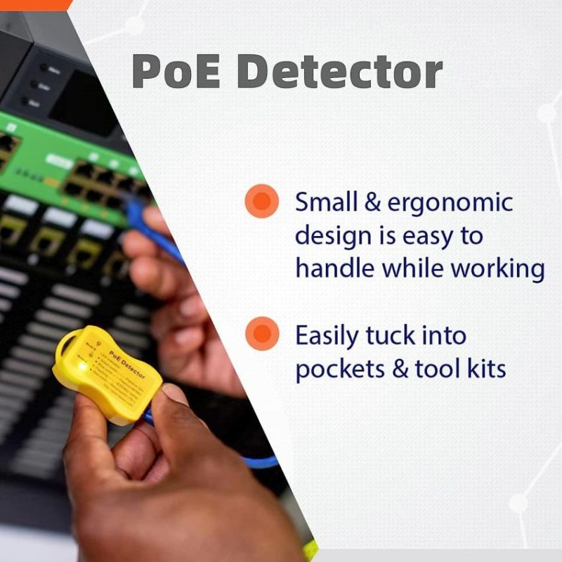 PoE Detector For Passive and 802.3af/at - Just Electronics