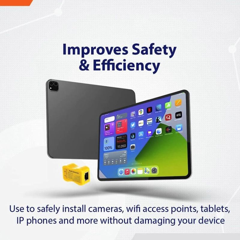 PoE Detector For Passive and 802.3af/at - Just Electronics