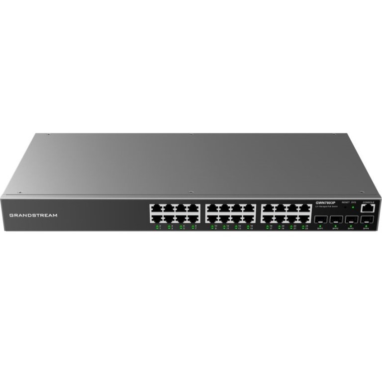 Grandstream Enterprise 24 Port PoE L2+ Managed Switch