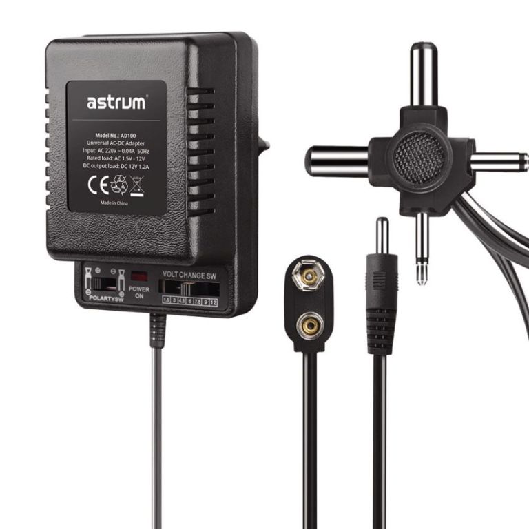 Astrum 1.2A Universal AC/DC Adapter